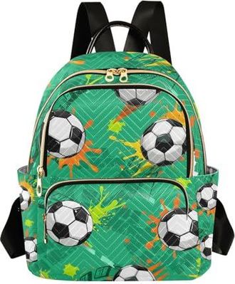 Mnsruu Mini sac à dos pour femme - Vert - Petit sac à dos tendance - Style décontracté, Multi1024, M