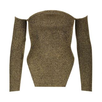 Khaite Damen, Strickwaren, Gelb, SGr&ouml;&szlig;e