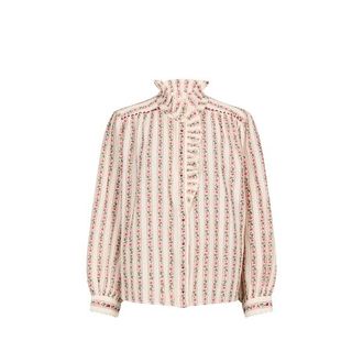 Louise Misha Blouse droite imprim&eacute;e en coton