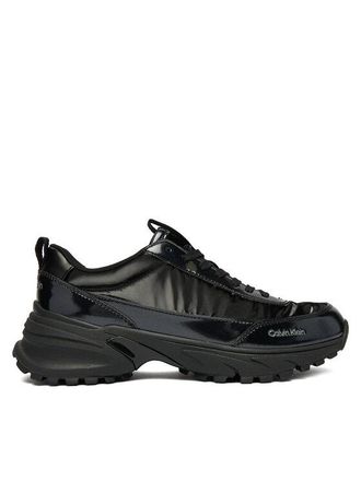 Calvin Klein Sneakers Hike Runner Lace Up Pearl Ny YW0YW02043 Schwarz