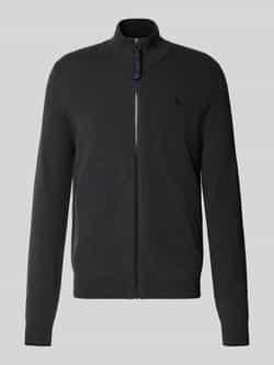Lerros Strickjacke aus reiner Baumwolle mit Rei&szlig;verschluss