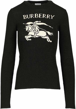Burberry Rundhalspullover - Schwarz
