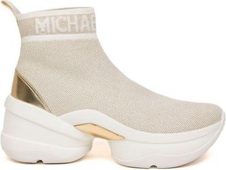 Michael Kors Stiefel Blassgold