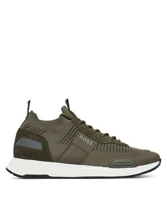 HUGO BOSS Sneakers Titanium 50498245 Gr&uuml;n