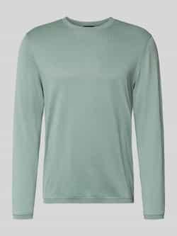 Cinque Longsleeve mit gerippten Abschl&uuml;ssen Modell BADI