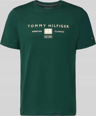 Tommy Hilfiger Regular Fit T-Shirt aus reiner Baumwolle