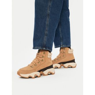 Sorel Schn&uuml;rstiefeletten Sorel Kinetic Impact Conquest Wp Braun