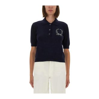 Moschino Damen, Strickwaren, Blau, XSGr&ouml;&szlig;e