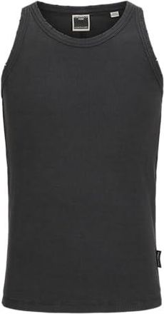 Jack & Jones Tank Top Jcostratus Break Rib Débardeur, Noir, XL Hommes