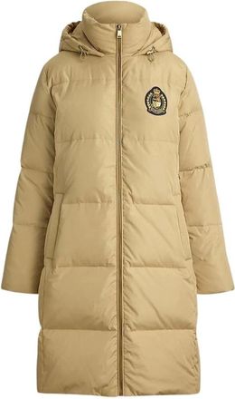 Ralph Lauren Femme, Manteaux, Beige, Taille: 44 FR PF Channel Quilted Insulated Coat