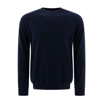 Herno Resort-Pullover aus schlichtem Kaschmir - - Knitwear - Herren - Blau - L
