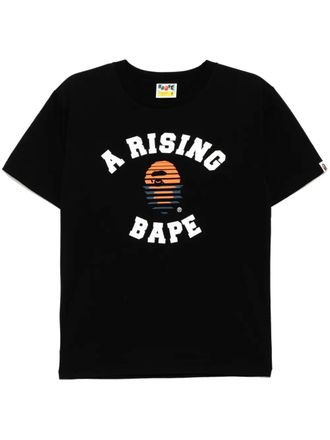 A Bathing Ape t-shirt à imprimé graphique - Noir