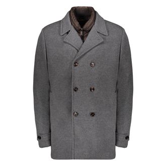 Moorer Bolgi-Le Peacoat - - Coats - Herren - Grau - 5XL