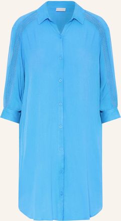 Charmline Charmline Strandkleid Caftan Mit Spitze Und 3/4-Arm blau