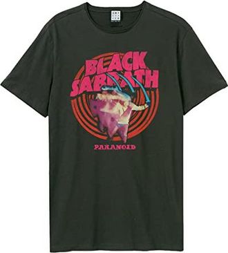 Amplified Black Sabbath Collection - Paranoid Homme T-Shirt Manches Courtes Anthracite XL