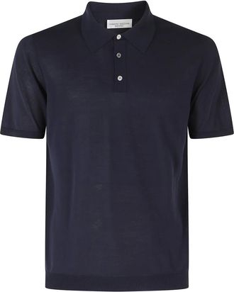 Roberto Collina Homme, Tops, Bleu, Taille: L Polo MC