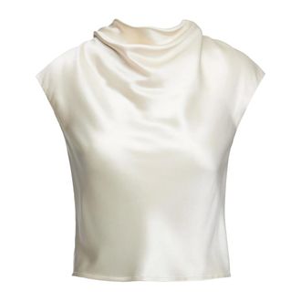 Wakakuu Icons Femme, Blouses et Chemises, Beige, Taille: 44 FR Top New Marble