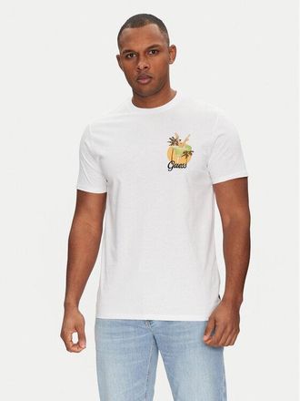 Guess T-Shirt M5GI58 KBW41 Weiß Regular Fit