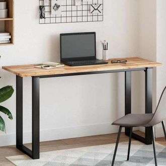 vidaXL Dessus de table rectangulaire 120x50x2 cm bois massif dacacia Vidaxl