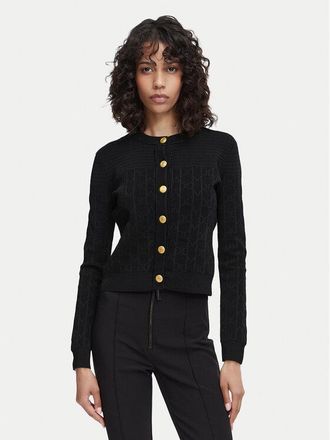 Guess Strickjacke G6YR03 Z1015 Schwarz Slim Fit