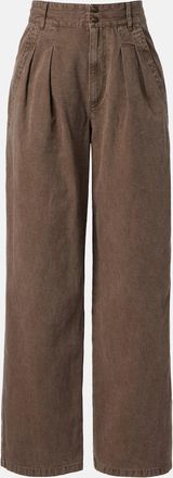 Isabel Marant Pantalon ample Nadine en coton et lin