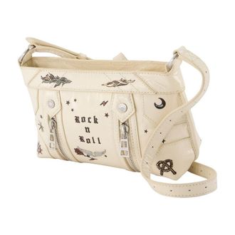 Zadig&Voltaire Womens Sunny Mood Tattoo Crossbody - Zadig & Voltaire Leather White Cowhide Bags Crossbodies