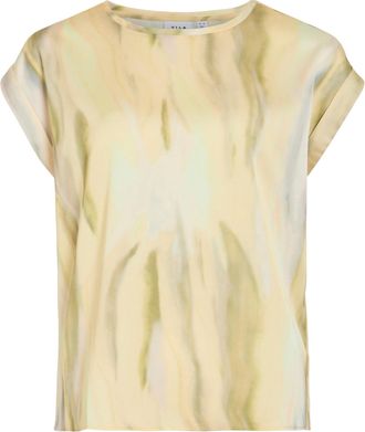 Vila Viellette S/S Full Satin Top - Noos
