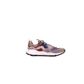 Flower Mountain Homme, Chaussures, Multicolore, Taille: 41 EU Baskets en Daim Logo Semelle en Caoutchouc