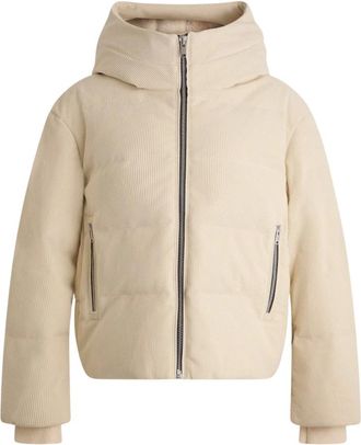 Fusalp Femme, Vestes, Beige, Taille: 40 FR Barsy Velvet Down Jacket