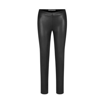 Raffaello Rossi Resa Vegane Lederhose - Schwarz - - Trousers - Damen - Schwarzk - XL