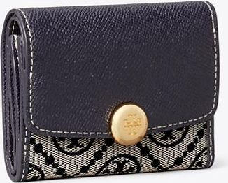 Tory Burch Romy Geldb&ouml;rse mit Umschlag und T-Monogramm