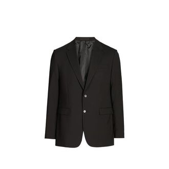 Au Printemps Paris Veste de costumem en laine m&eacute;lang&eacute;e