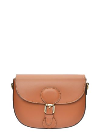 Isabella Rhea Braun Rindsledertasche