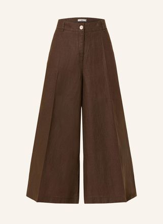 Brax Brax Leinen-Culotte Melli braun