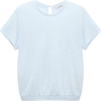 Dorothee Schumacher Femme, Tops, Bleu, Taille: 40 FR Natural Ease Shirt