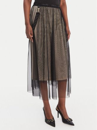 Liu Jo T&uuml;llrock TA6165 J5433 Schwarz Regular Fit