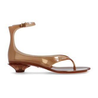Chlo&eacute; Gelbe Sandalen mit Absatz - - Shoes - Damen - Braun - 36 EU