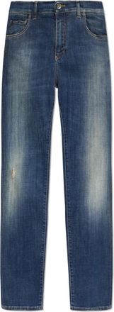 Dolce & Gabbana Homme, Jeans, Bleu, Taille: M Slim Jeans