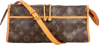 Louis Vuitton Crossbody Bags - Louis Vuitton Canvas Monogram Long Popincourt Cros - Gr. unisize - in Braun - für Damen
