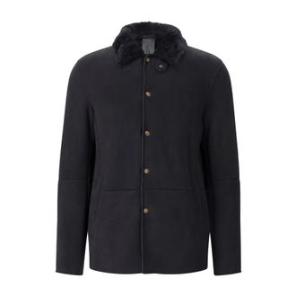 Werner Christ Lammfelljacke - - Jackets - Herren - Schwarzk - XL