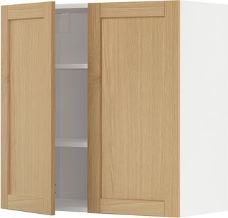 IKEA METOD Wandschrank mit Böden und 2 Türen