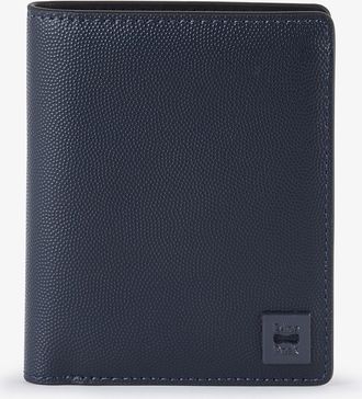 Eden Park Portefeuille Format Fran&ccedil;ais Bleu Fonc&eacute; Old Ref He