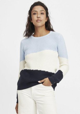 Oxmo Strickpullover OXOlma Pullover in Fein-Strick Optik