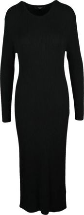 Max Mara Femme, Robes, Noir, Taille: 40 FR Tuono Knitted Dress