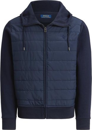 Ralph Lauren Hybrid-Hoodie mit gesteppter Front und Zip in