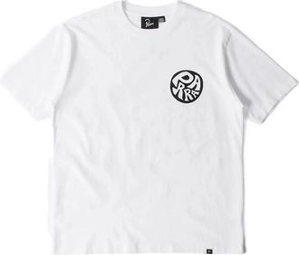 by Parra Homme, Tops, Blanc, Taille: L Play Ball T-Shirt
