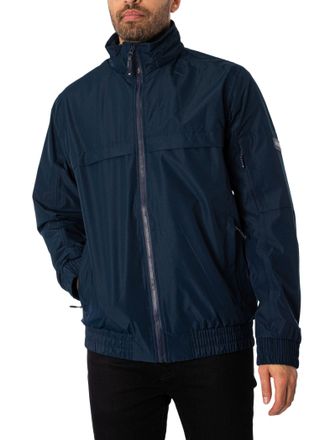 Regatta Herren Mens Waterproof Jacket Shorebay II Kapuzenjacke, wasserabweisend, blau, M