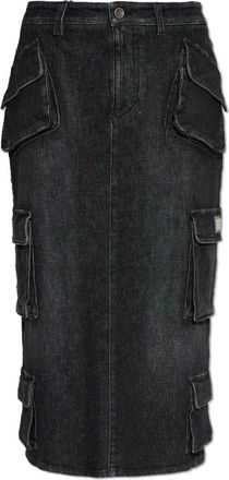 Dolce & Gabbana Femme, Jupes, Noir, Taille: 38 FR Jupe en jean