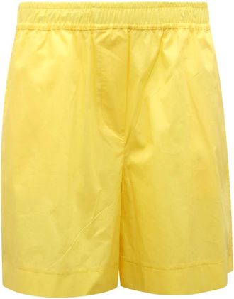 Sundek Femme, Shorts, Jaune, Taille: 36 FR Poplin Shorts