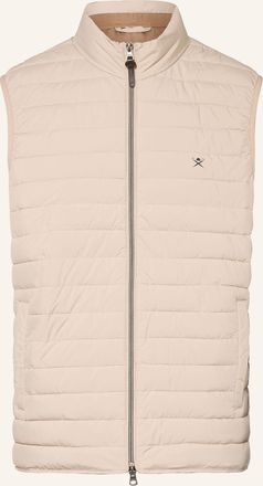 Hackett Steppweste Gilet beige